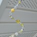 Yellow Beaded Memory Wire Suncatcher With Kyanite. - Etsy