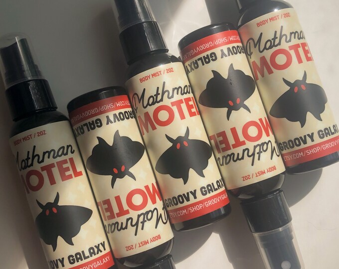 Mothman Motel Body Mist / Cryptid Perfume, Weird Funky Unique Spooky ...