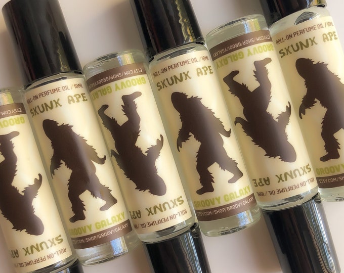 Skunk Ape Roll on Perfume Oil / Bigfoot Sasquatch Cryptid - Etsy