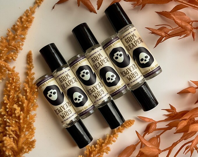 Grim Reaper Roll on Perfume Oil / Cryptid Perfume, Weird Funky Unique ...