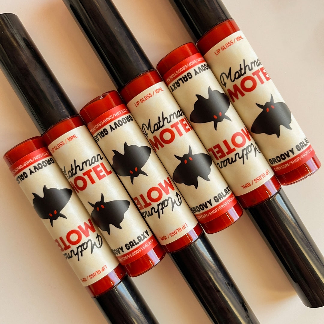 Mothman Motel Lip Gloss / Cryptid Makeup, Weird Funky Unique Spooky Lip ...