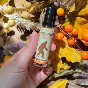 Sasquatch S'mores Roll on Perfume Oil / Cryptid Perfume, Fall Perfume ...