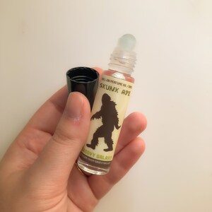 Skunk Ape Roll on Perfume Oil / Bigfoot Sasquatch Cryptid Perfume ...