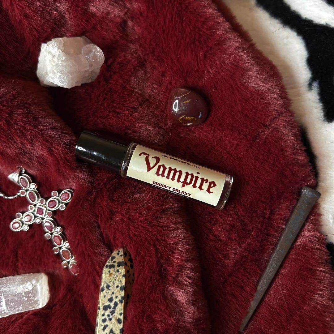 Vampire Roll on Perfume Oil / Creature Perfume, Weird Funky Unique ...