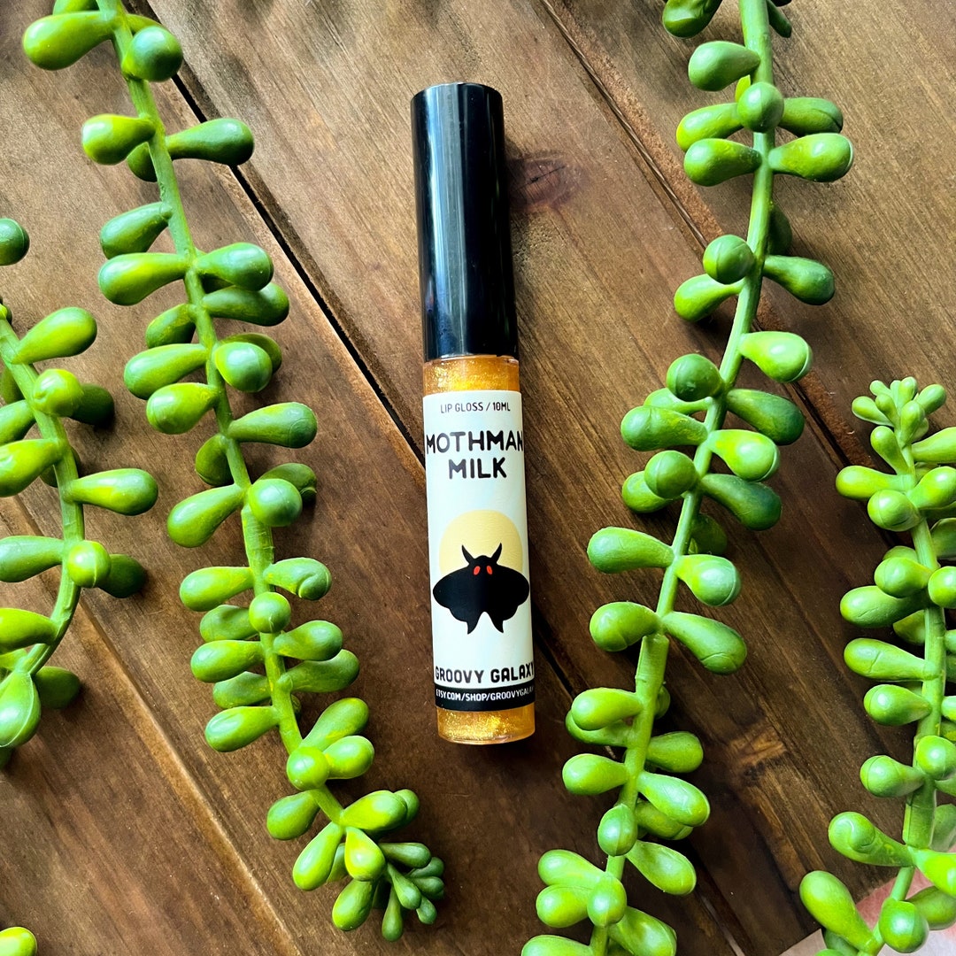 Mothman Milk Lip Gloss / Cryptid Makeup, Weird Funky Unique Spooky Lip ...