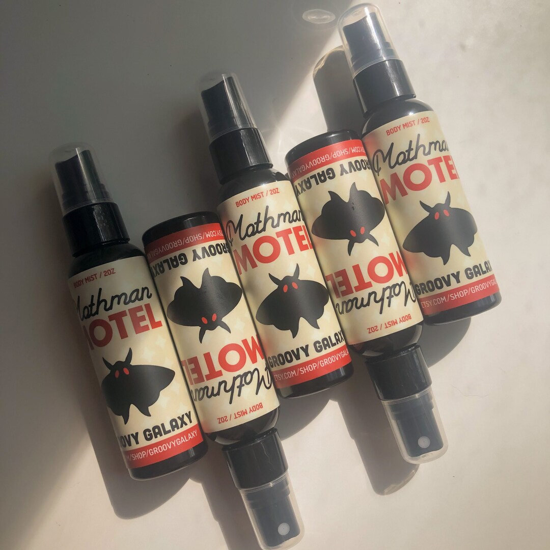 Mothman Motel Body Mist / Cryptid Perfume, Weird Funky Unique Spooky ...