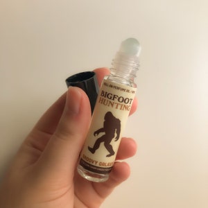 Bigfoot Hunting Roll on Perfume Oil / Cryptid Perfume, Weird Funky ...