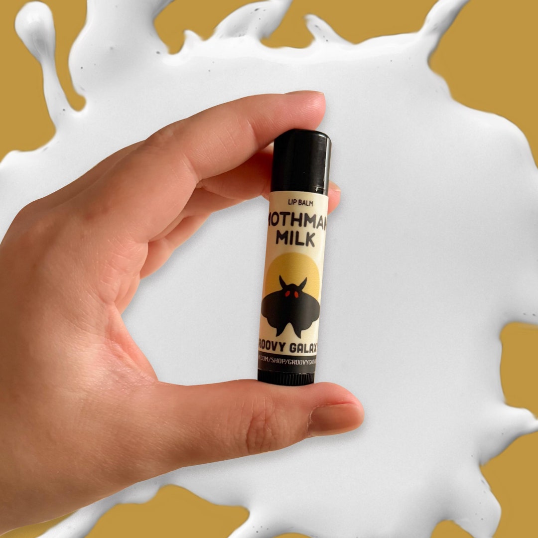 Mothman Milk Lip Balm / Cryptid Weird Funky Unique Milky Vanilla ...