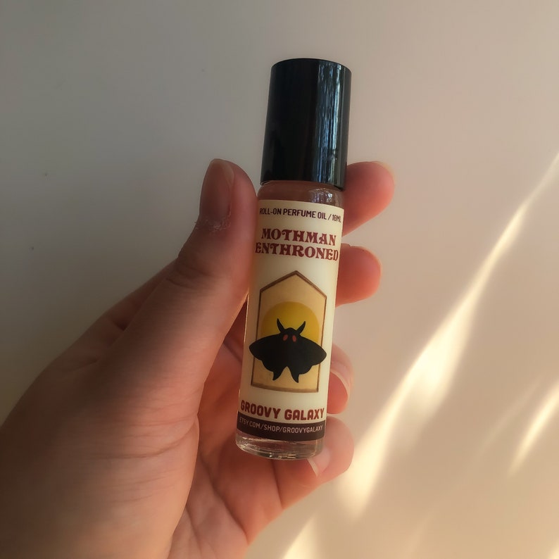 Mothman Enthroned Roll on Perfume Oil / Cryptid Perfume, Weird Funky ...