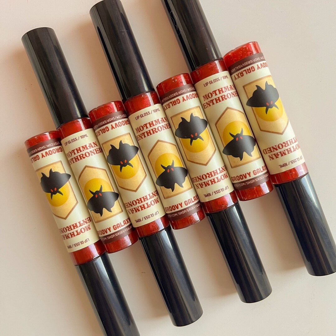 Mothman Enthroned Lip Gloss / Art History Medieval Renaissance Cryptid ...