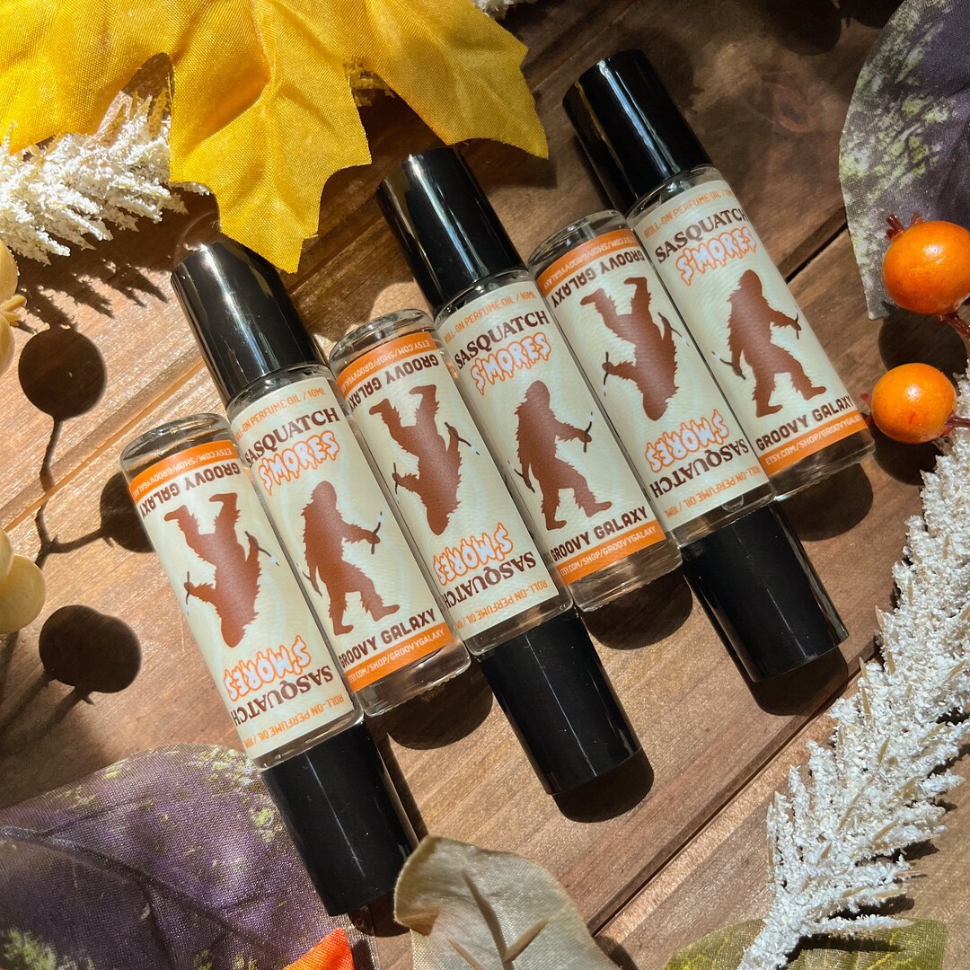 Sasquatch S'mores Roll on Perfume Oil / Cryptid Perfume, Fall Perfume ...