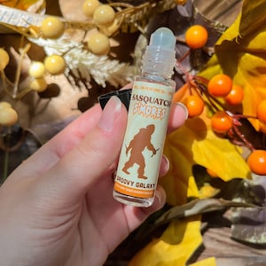 Sasquatch S'mores Roll on Perfume Oil / Cryptid Perfume, Fall Perfume ...