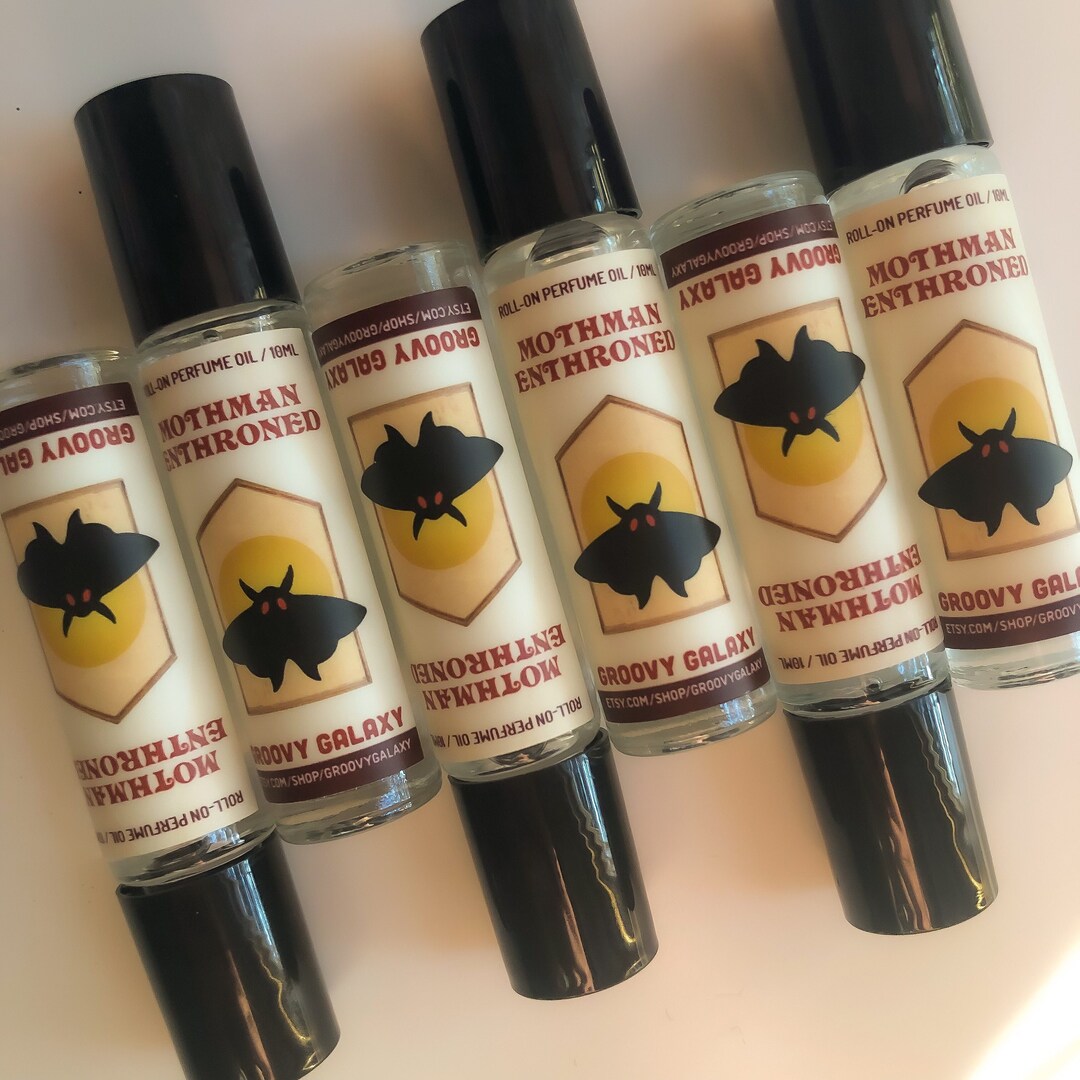 Mothman Enthroned Roll on Perfume Oil / Cryptid Perfume, Weird Funky ...