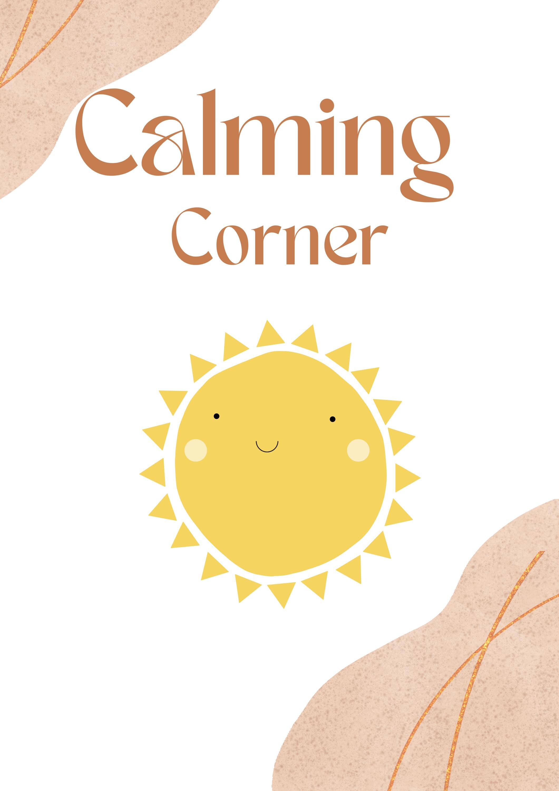Boho Calming Corner Poster Bundle for Kids Classroom Mental Health ...