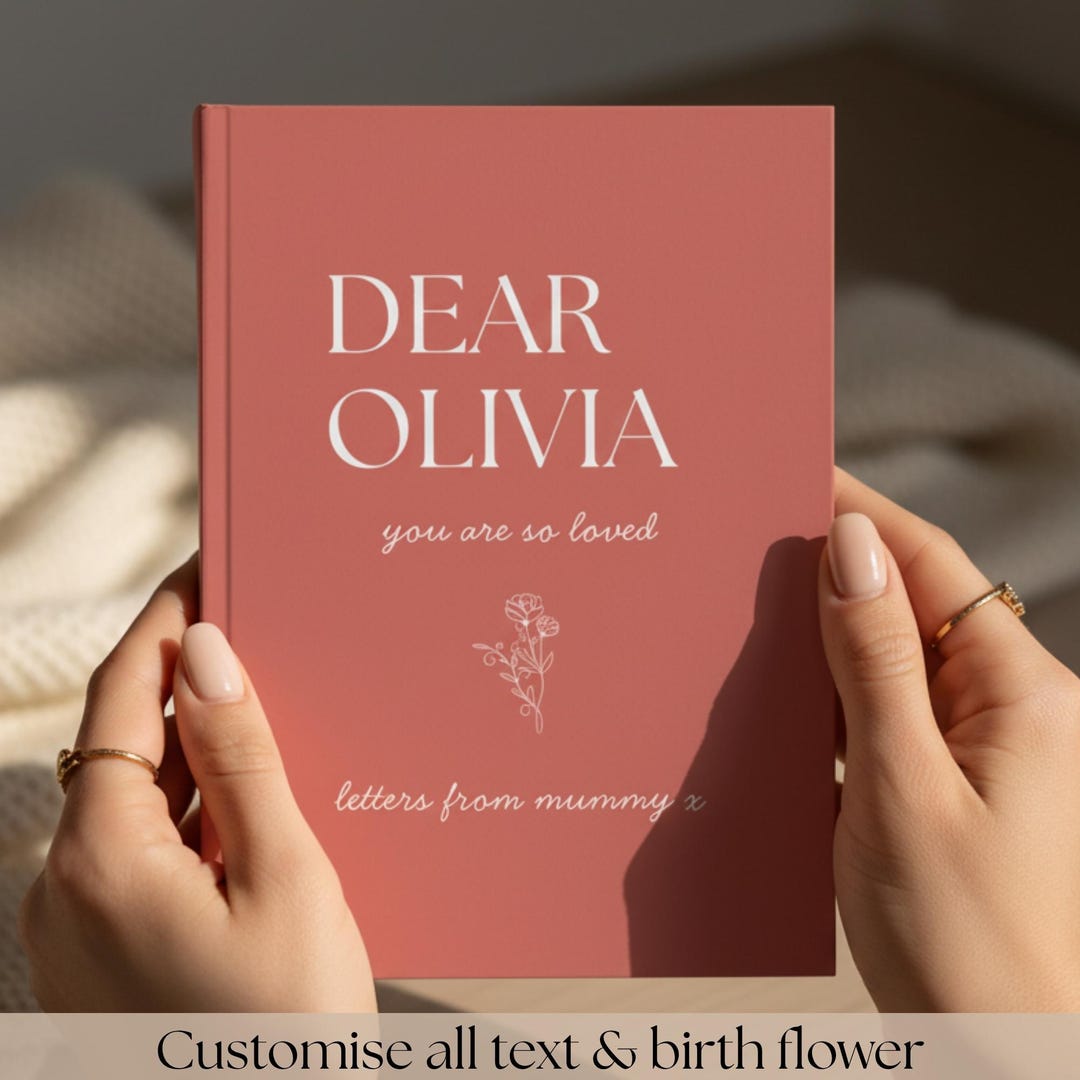 Letters to My Little Girl, Dear Daughter Journal, Personalized Name ...
