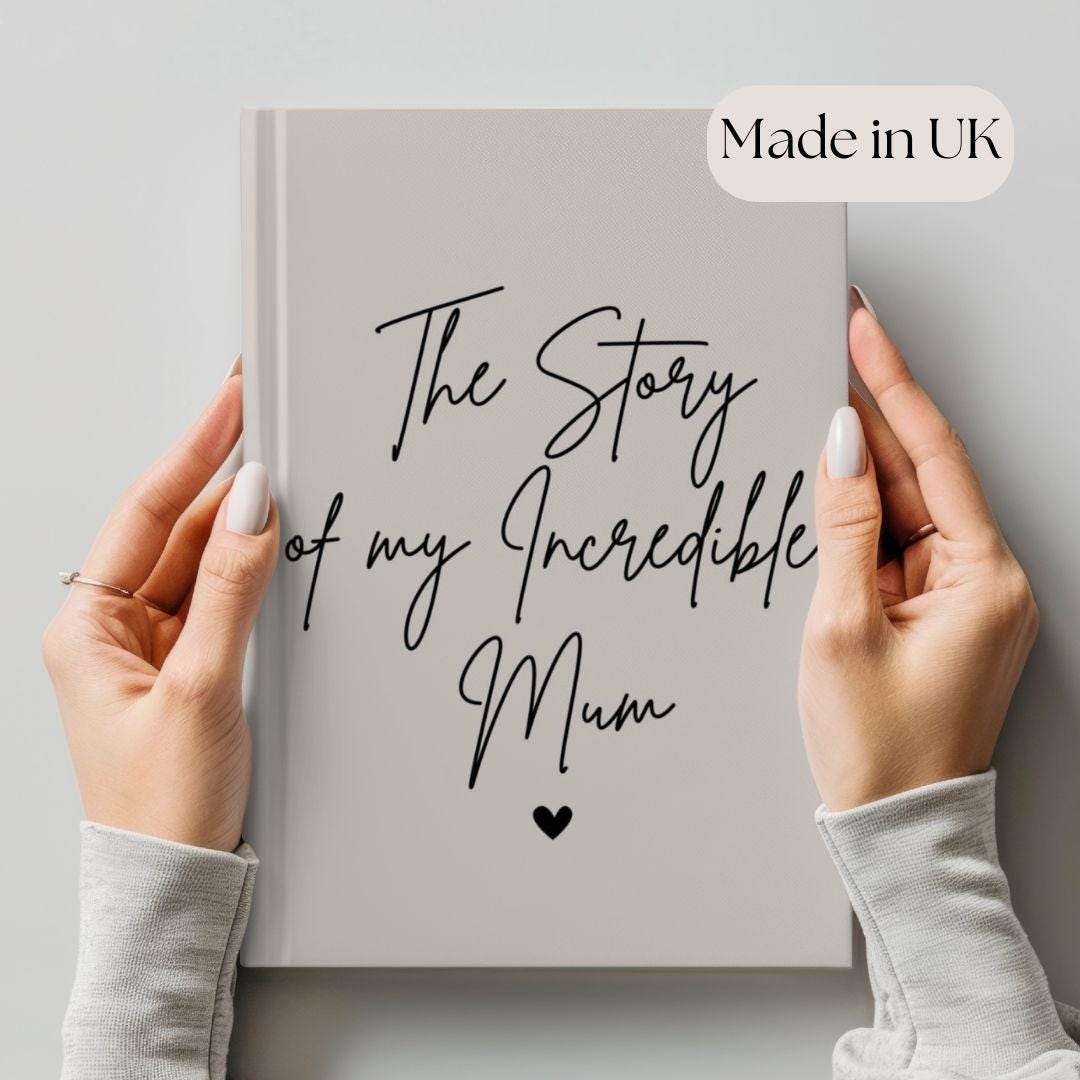 Tell Me Your Story – A Beautiful Memory Journal, Blank Keepsake ...