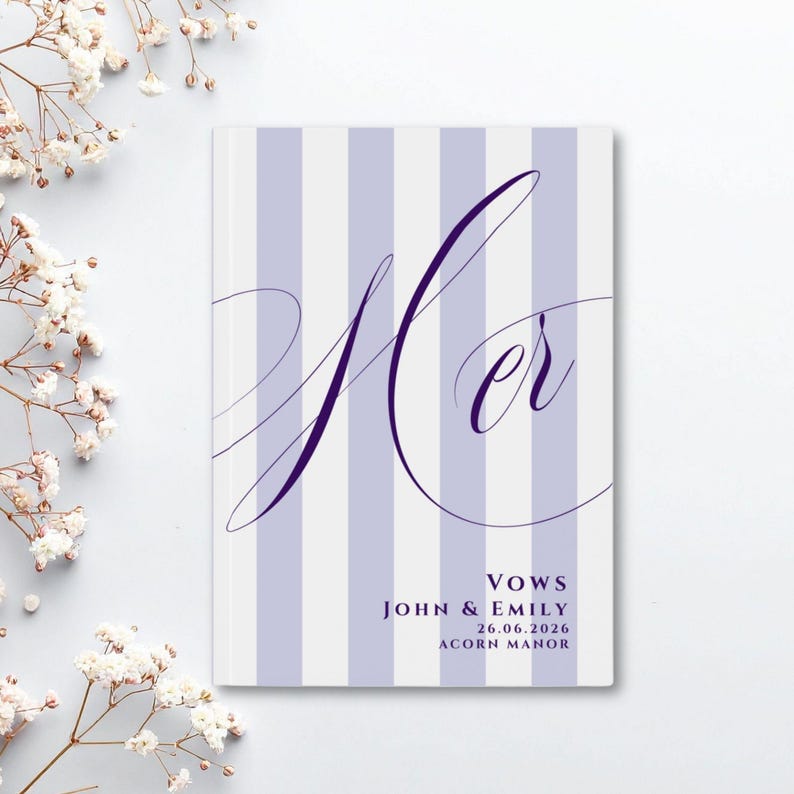 Libro de votos matrimoniales personalizado, libretos de votos de lujo ...