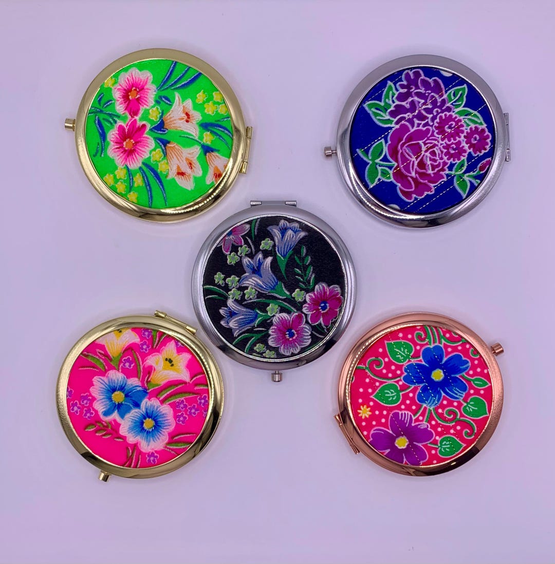 Hmong Inspired Lis Loos Compact Mirrors - Etsy
