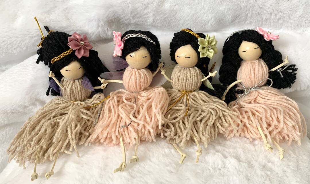 Fairy Yarn Dolls - Etsy