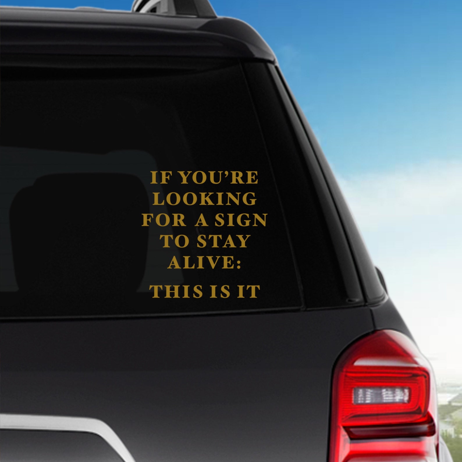 Suicide Prevention Bumper Sticker If You Are Looking for A | Etsy