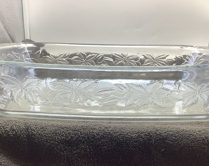 New Princess House Crystal Glass Fantasia Pattern Rectangular 18 X 12 X ...
