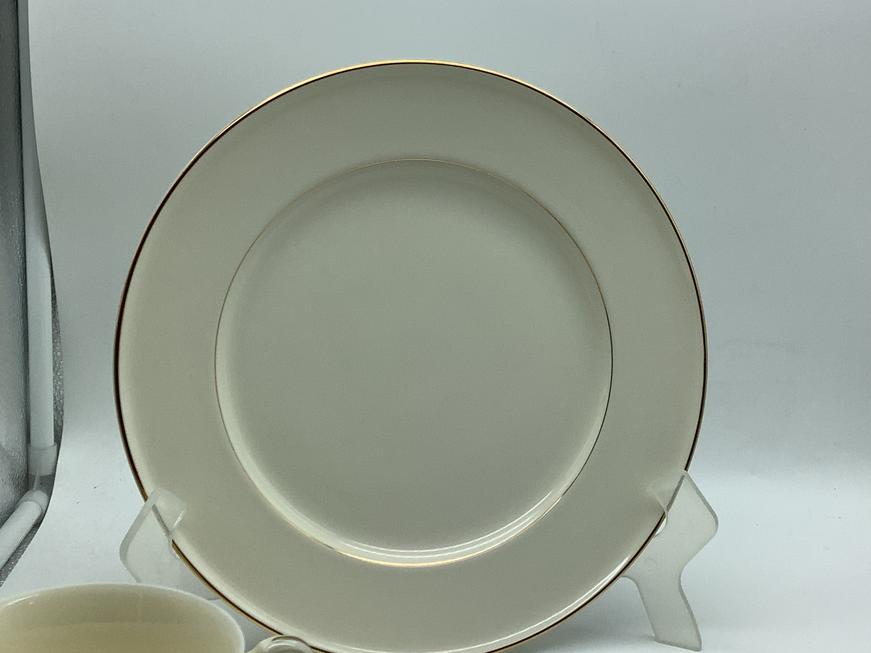 Mikasa Fine Ivory Set 5pc Stanton Gold LAD-10 Cup, Saucer, Bread Plate ...