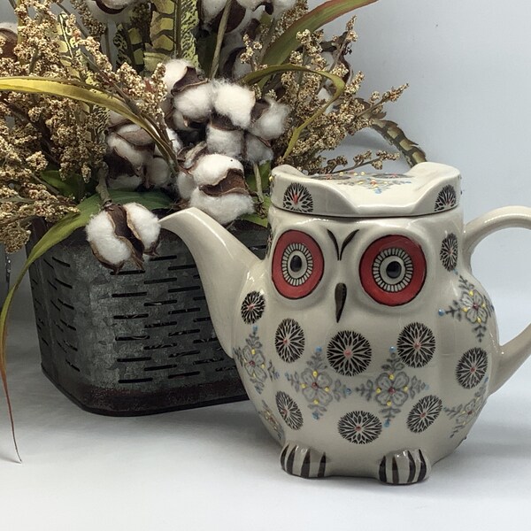 Owl Teapot - Etsy