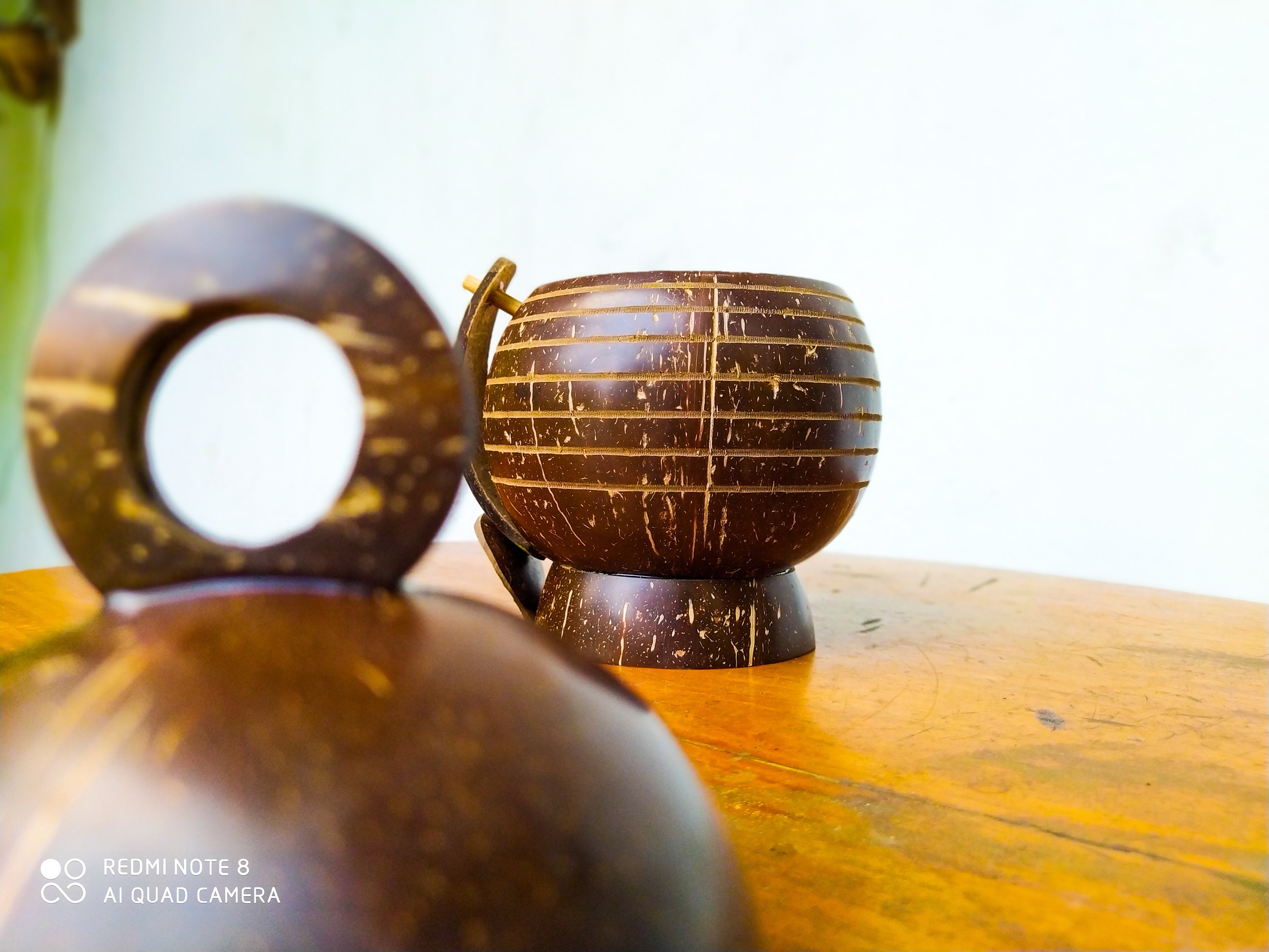 Coconut Shell Vase Eco Friendly Organic Handmade - Etsy 日本