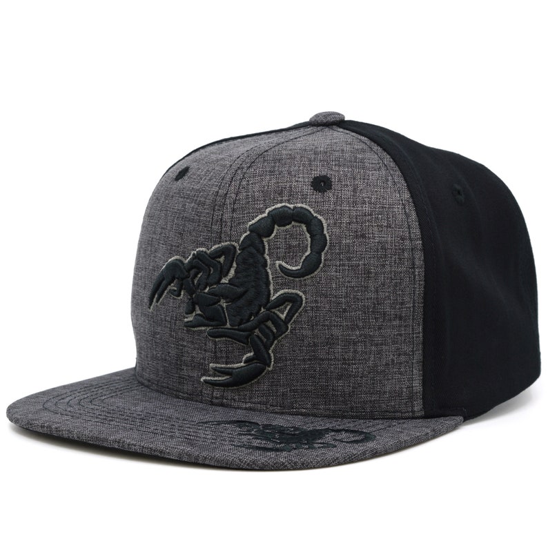 Scorpion New Leader TL Embroidery Snapback Hat Adult Men - Etsy