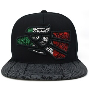 Mexico Hat Eagle New TL Flag MEX Hecho Snapback Hat Flat Bill - Etsy