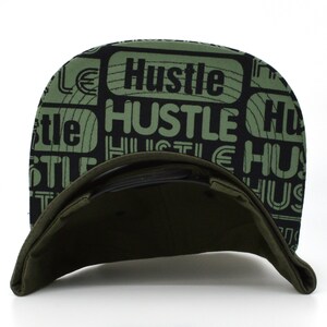 Hustle Bear Snapback Cap Leader Hip Hop Bear Cotton Adjustable Baseball ...