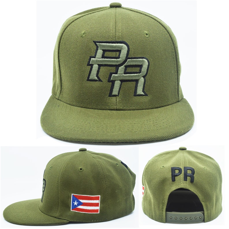 Puerto Rico Hat Adult Snap Back Flag 3D PR Flat Bill Rico - Etsy