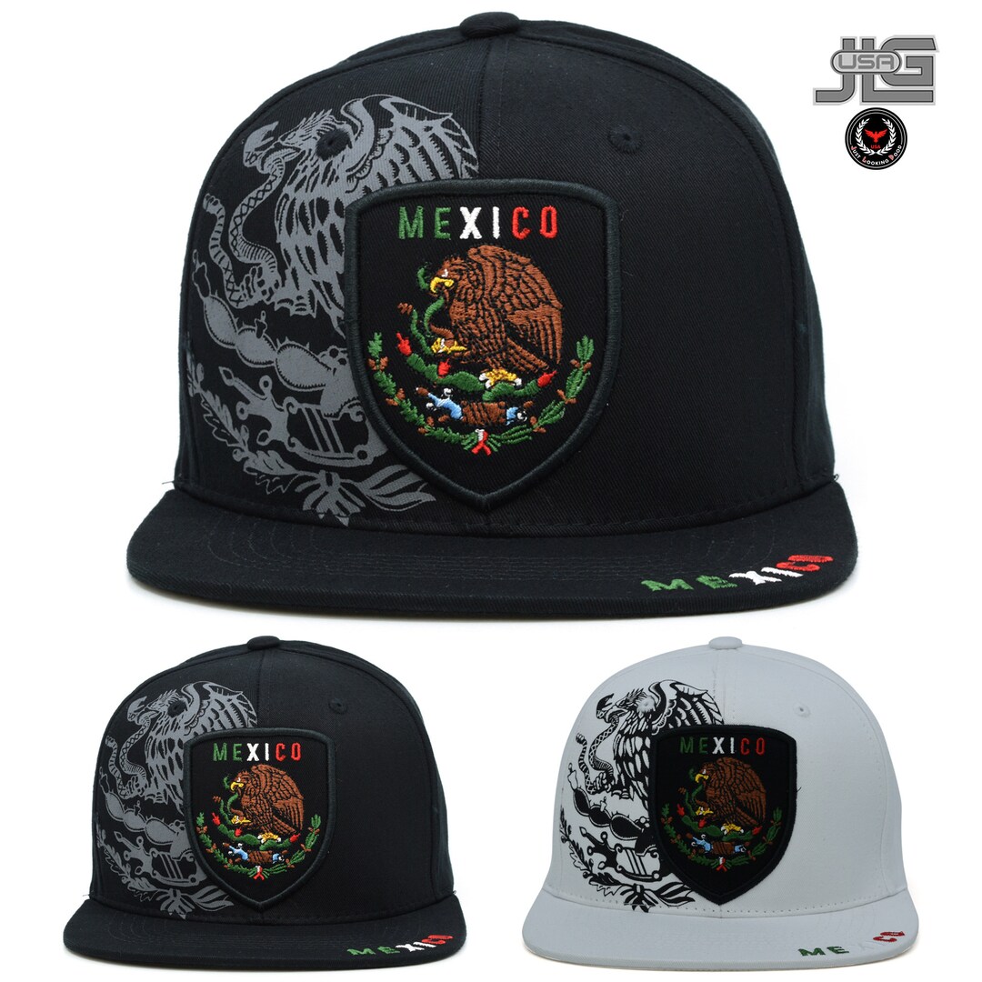 Mexico Baseball Cap Leader TL Snapback Hecho Aguila Cotton Adult ...