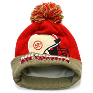 San Francisco Football Team Color New Leader Knit Skull Beanie Winter ...