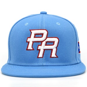 Puerto Rico Hat Flag PR Flat 3D Embroidery Snapback Hat - Etsy