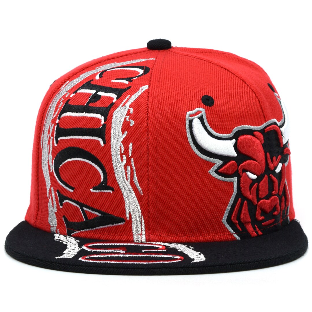 Chicago New Leader Hurricane Angry Bull Head Bullhead Snapback Hat Cap ...