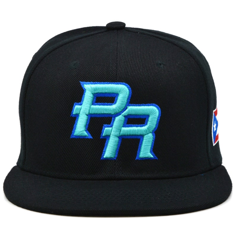 Puerto Rico Baseball Cap Flag 3D Embroidery Snapback Hat Adjustable PR ...