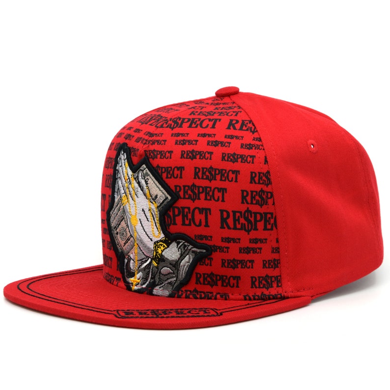 Respect Leader TL Snapback Money Hands Cotton Adult Adjustable Cap Hat ...