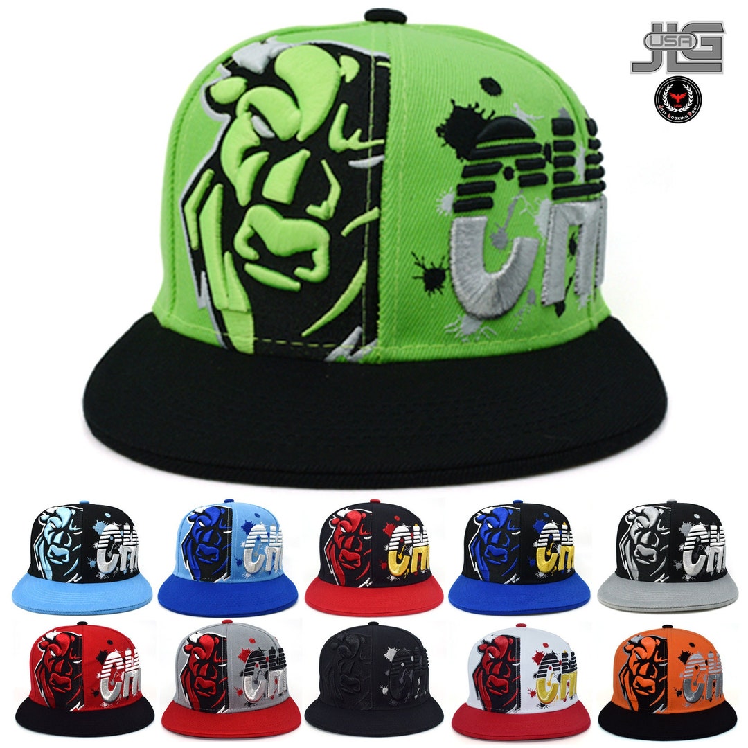 Chicago Baseball Cap Bull Hat CHI Splash Style Adjustable Snapback Hat ...