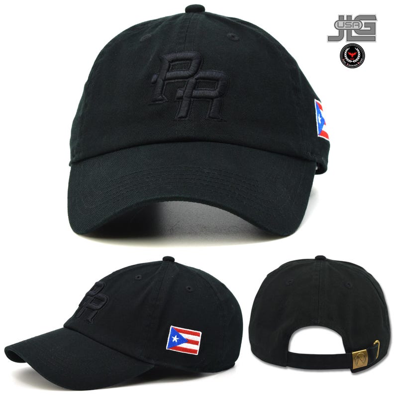 Puerto Rico Dad Hat JLGUSA PR Cotton Embroidery Baseball Cap NEW - Etsy