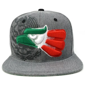 Mexico Eagle New HL Mexican Snapback Hat Cotton Flag Adult Baseball Cap ...