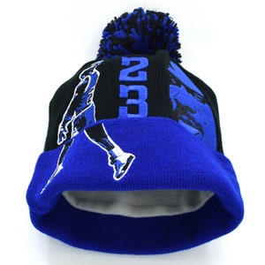 Chicago Face 23 MJ Dunking Basketball Team Color New Knit Beanie Winter ...