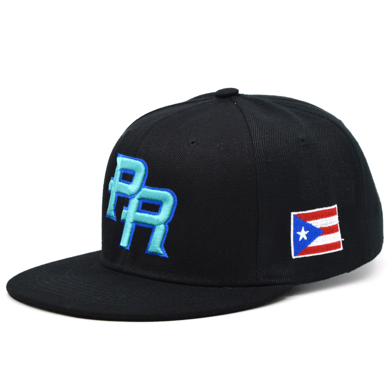 Puerto Rico Baseball Cap Flag 3D Embroidery Snapback Hat Adjustable PR ...