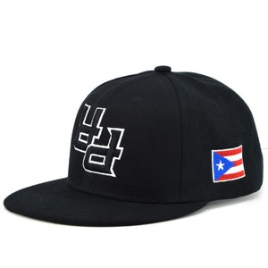 Puerto Rico PR Upside Down Hat Flag Flat 3D Embroidery Snapback Hat ...