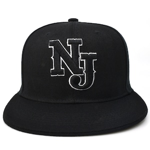 NJ New Jersey Baseball Cap Front and Back NJ Snapback Hat Cap New - Etsy