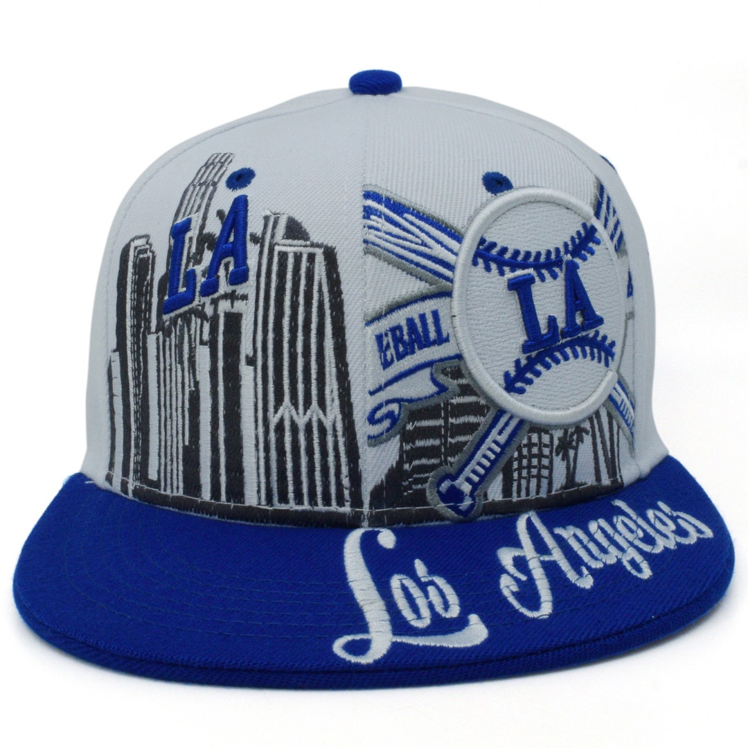 Los Angeles Downtown Premium LA Baseball Leader Snapback Black New Hat ...