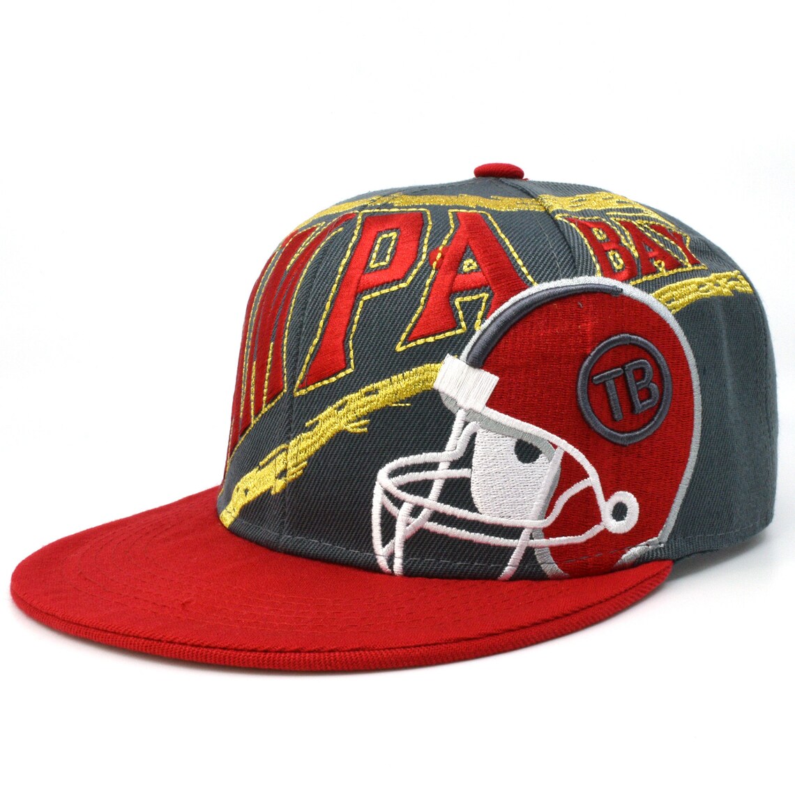 Tampa Bay New Leader Tornado Football TB Football Helmet Snapback Hat ...