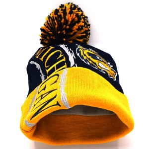 Michigan Hat Angry Head Wolverines Skull Cap Beanie Winter Hat - Etsy