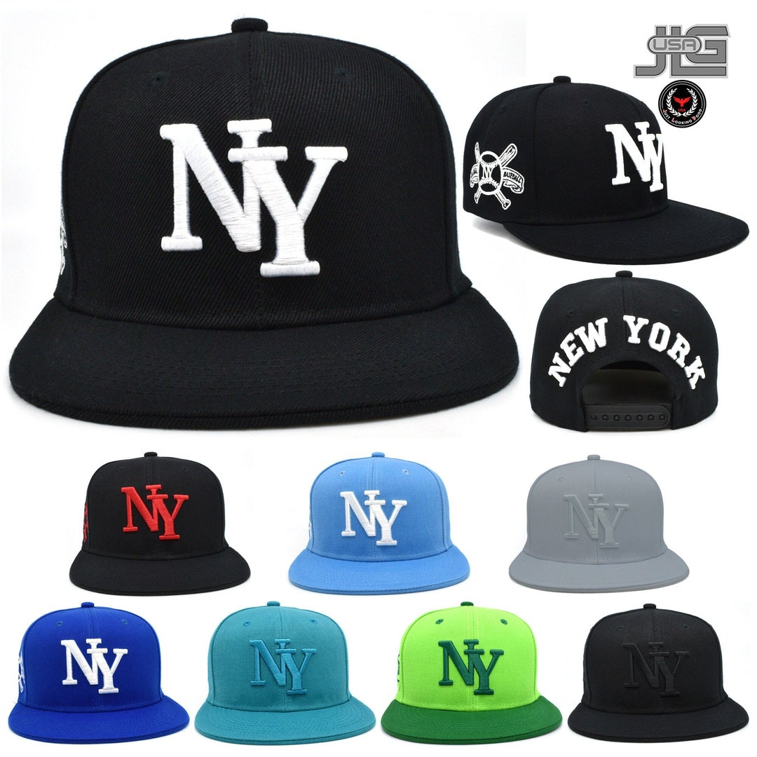 NY New Leader Classic New York Hat NY Baseball Adjustable Snapback Hat ...