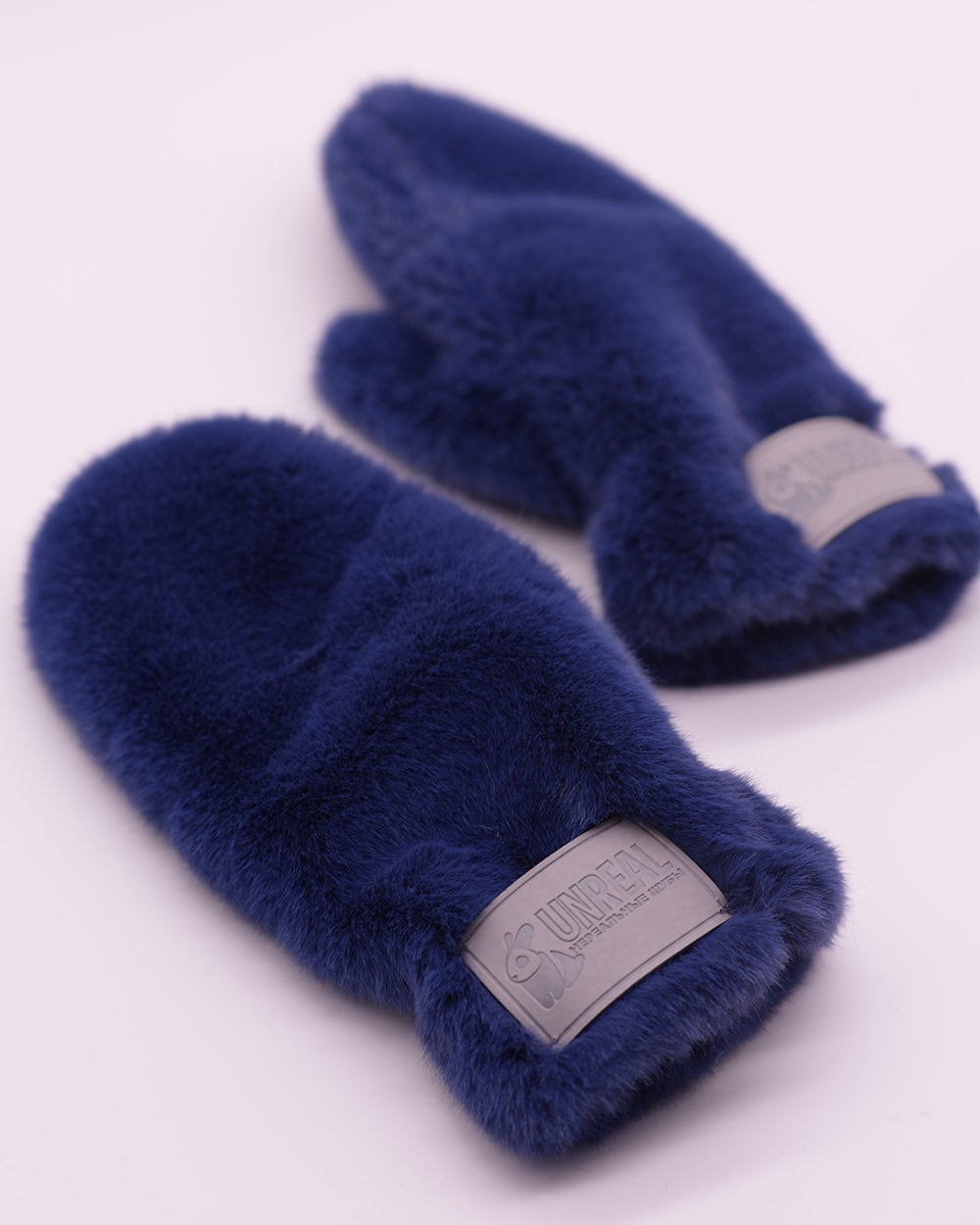 Blue Faux Fur Mittens Women's Mittens Womens Faux Fur - Etsy